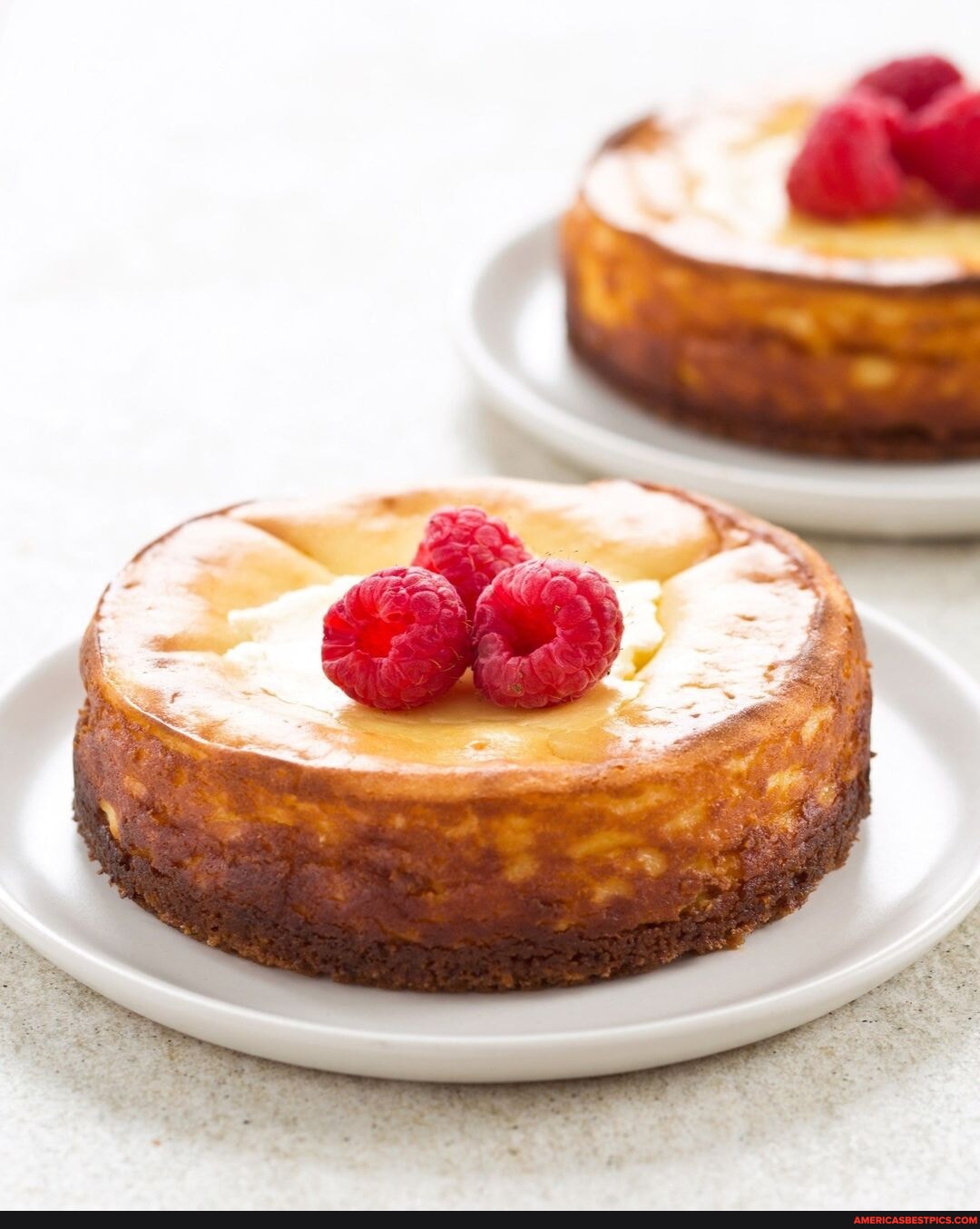 True New Yorkstyle cheesecake features a dense velvety filling atop a ...