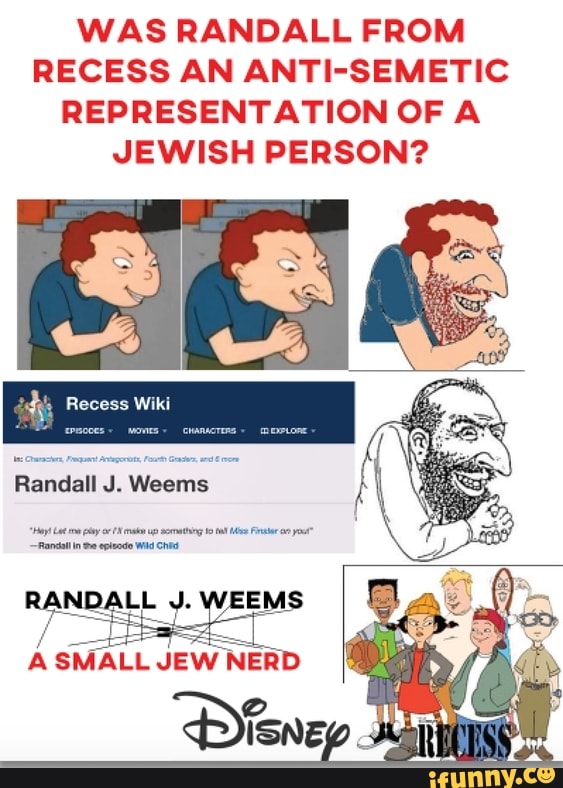 Recess Characters Randall