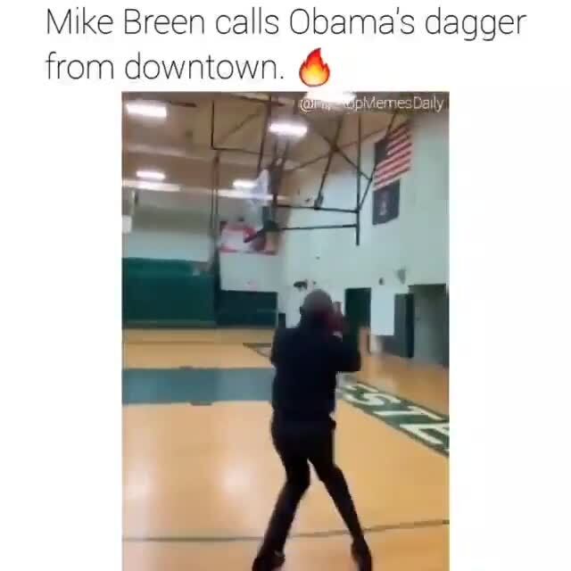 Mike Breen calls Obama's dagger from downtown. - iFunny :)