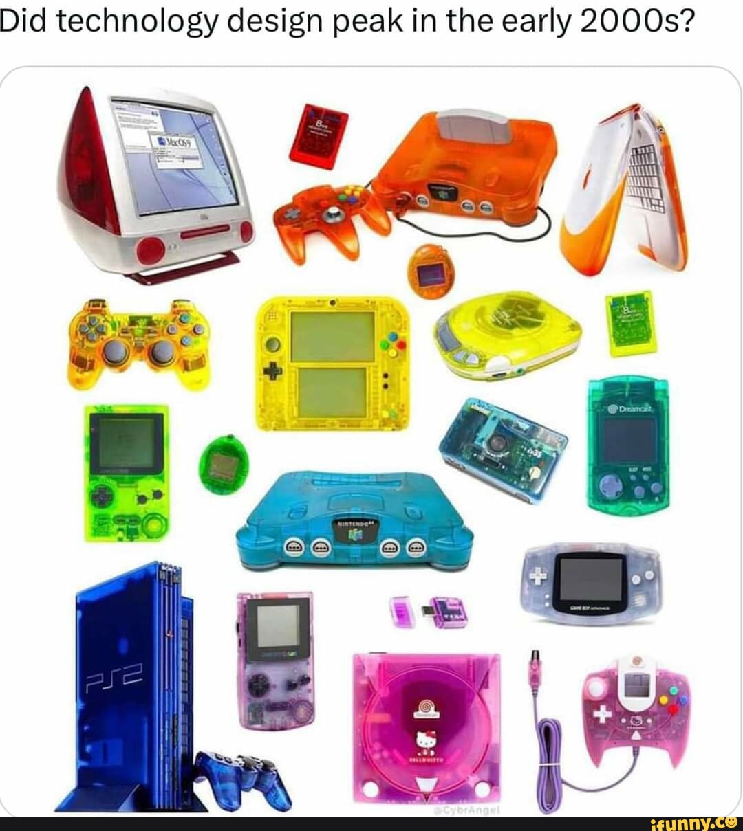 Did technology design peak in the early 2000s? - iFunny