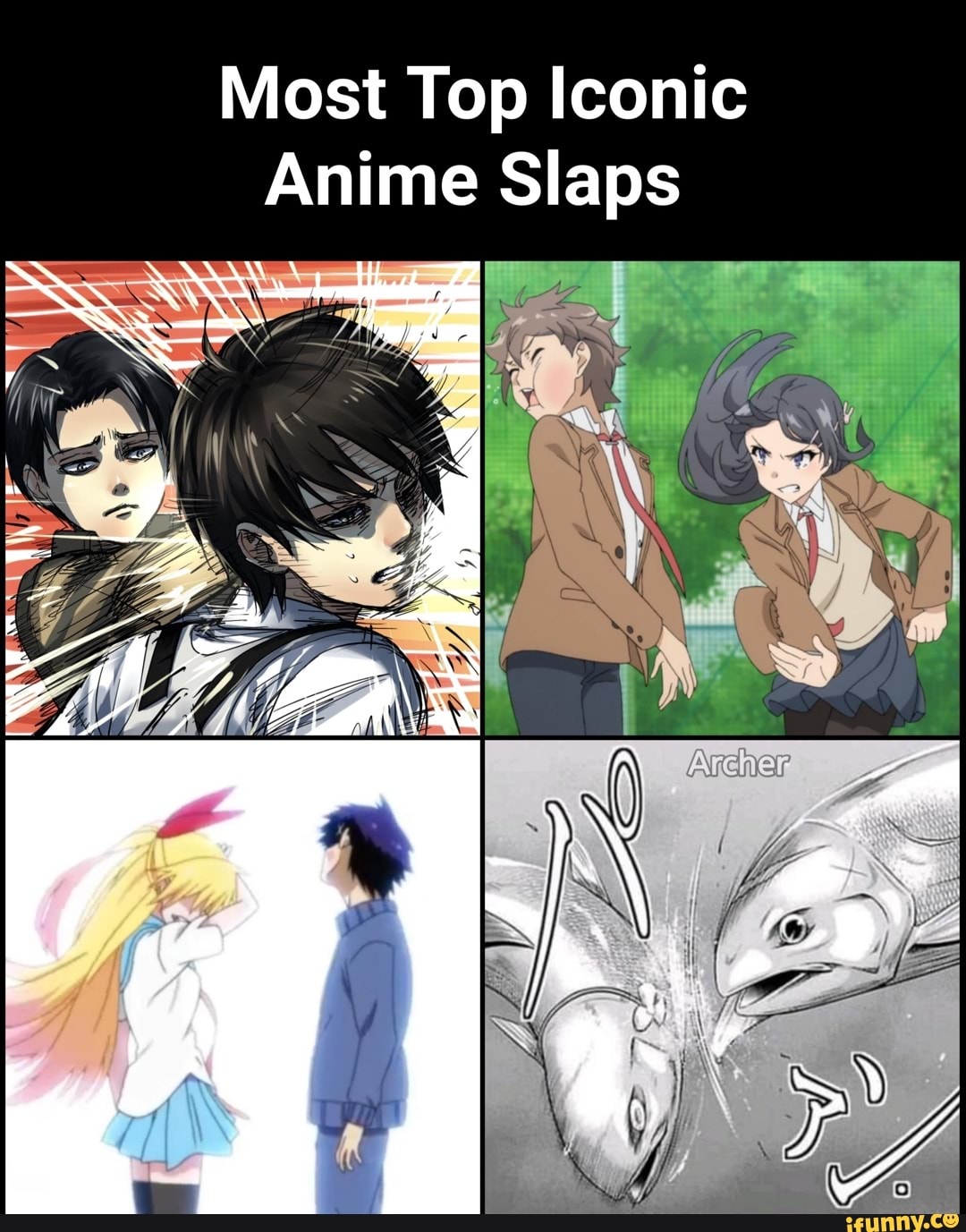 Most Top Iconic Anime Slaps - iFunny