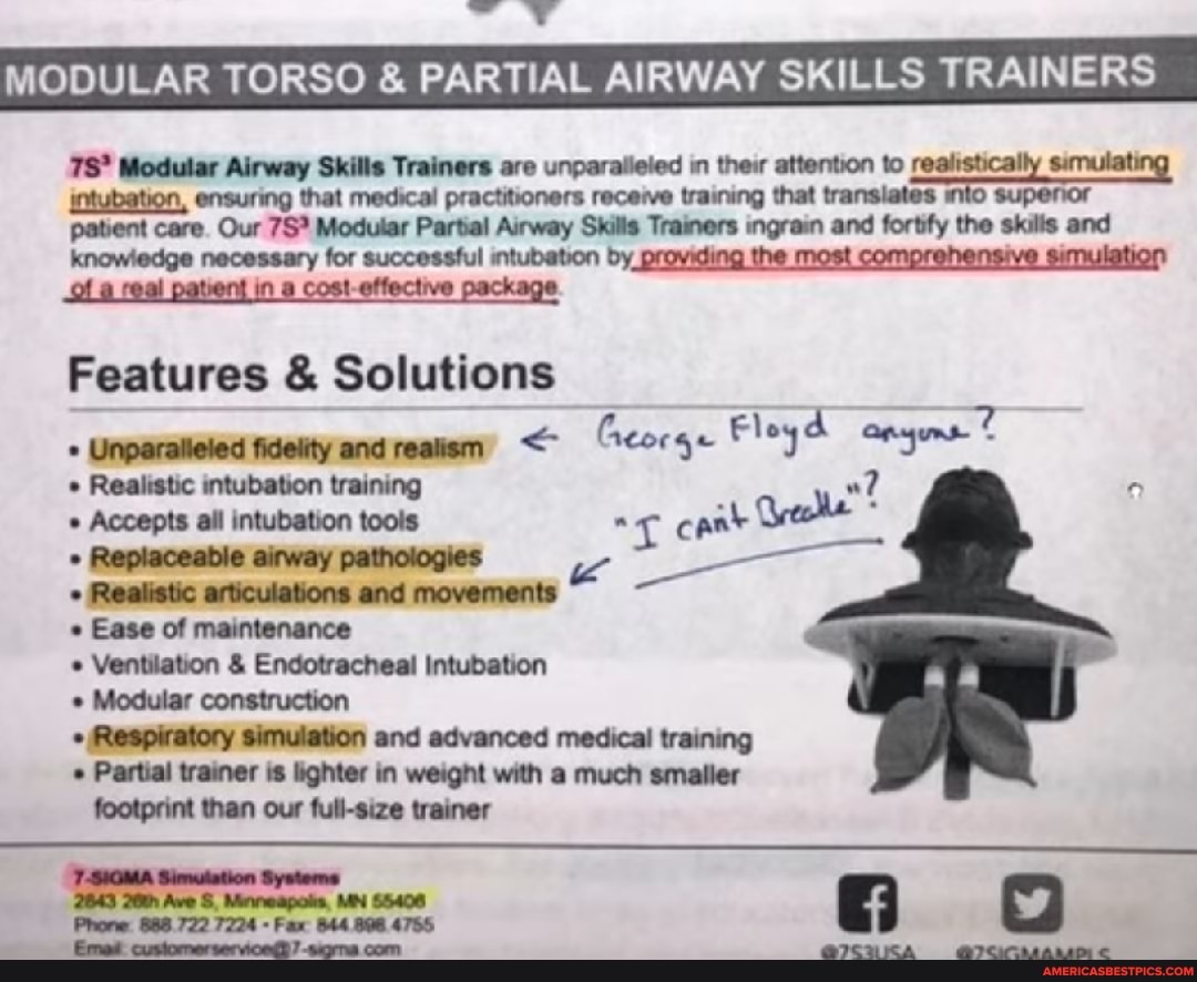 MODULAR TORSO & PARTIAL AIRWAY SKILLS TRAINERS Modular Airway Skills ...