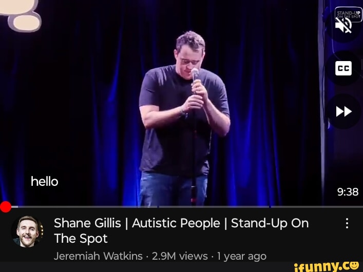 Hello Shane Gillis I Autistic People I Stand-Up On The Spot Jeremiah ...