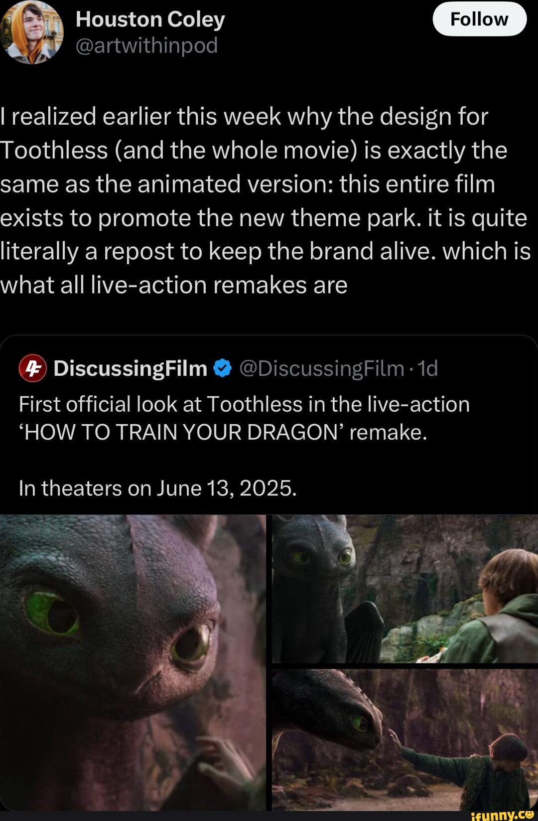 Houston Coley Follow I realized earlier this week why the design for ...