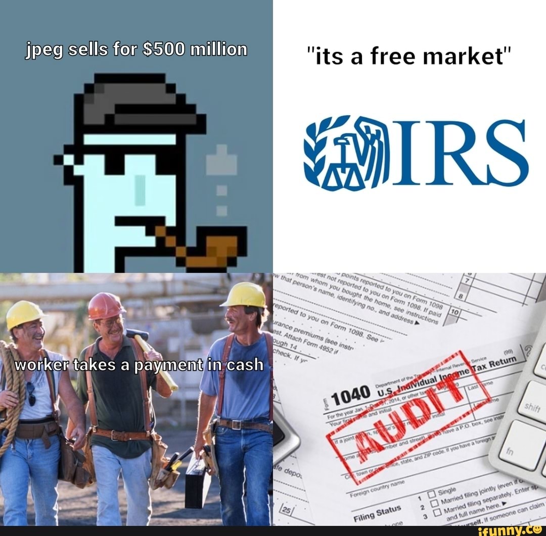 Jpeg sells for $500 million "its a free market' - iFunny