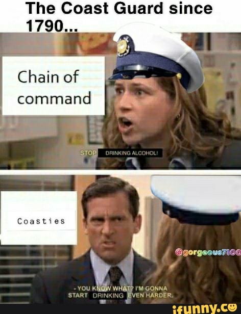 The Coast Guard since Chain of command Coasties '@gorgeous7106 vou KNGW ...