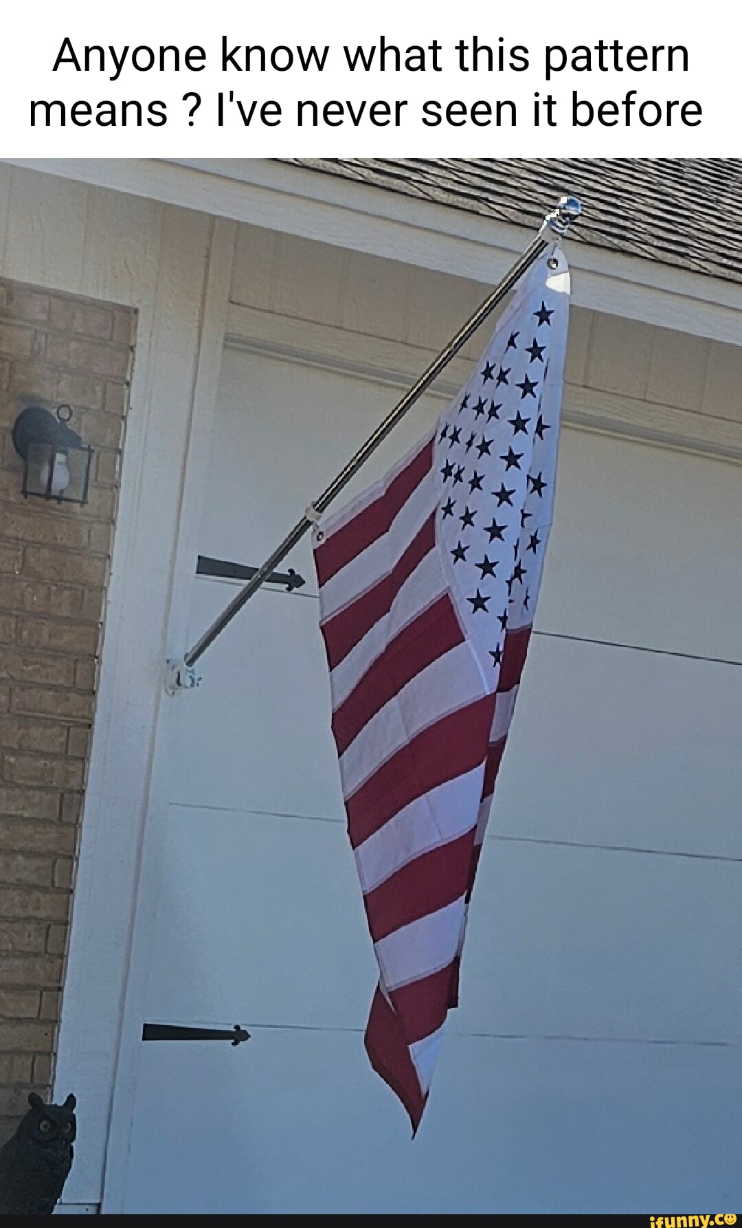 Anyone know what this pattern means ? I've never seen it before - iFunny