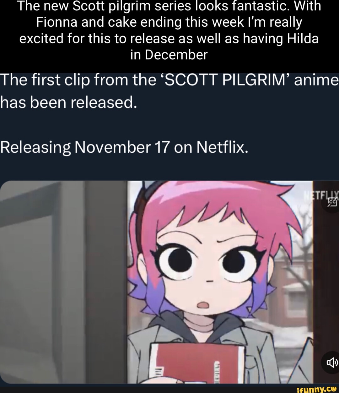 The new Scott pilgrim series looks fantastic. With Fionna and cake ...
