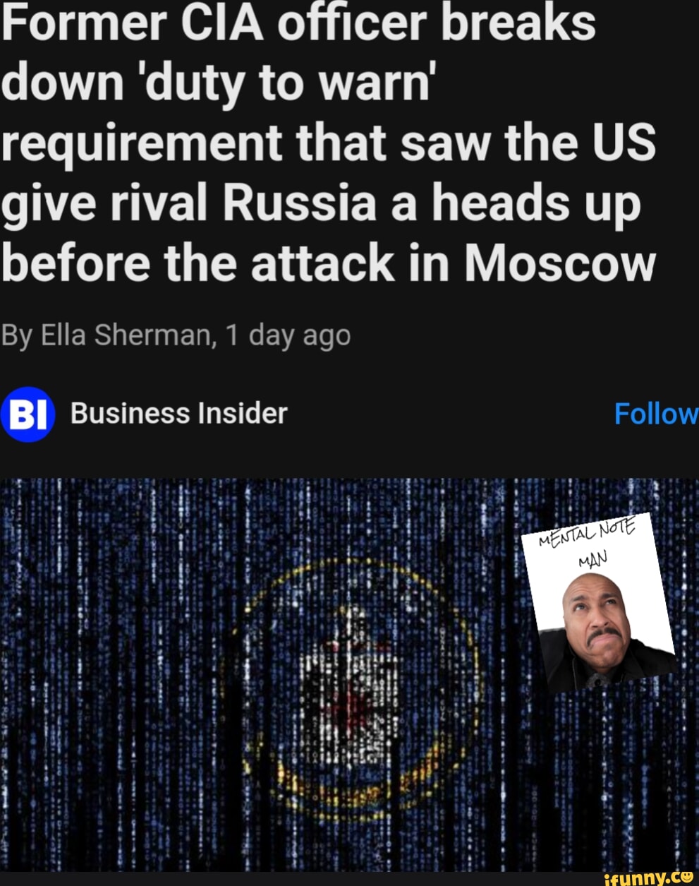 Cia memes. Best Collection of funny Cia pictures on iFunny