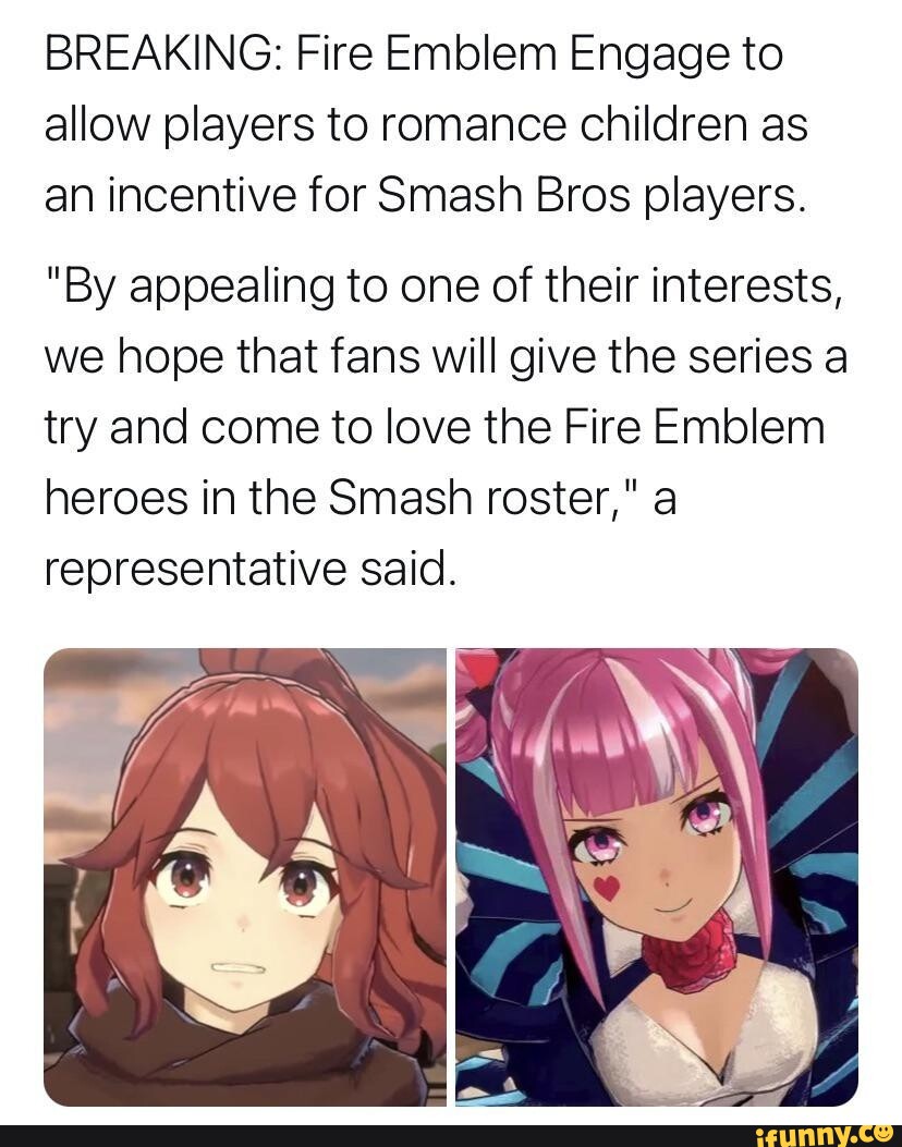 BREAKING: Fire Emblem Engage to allow players to romance children as an ...