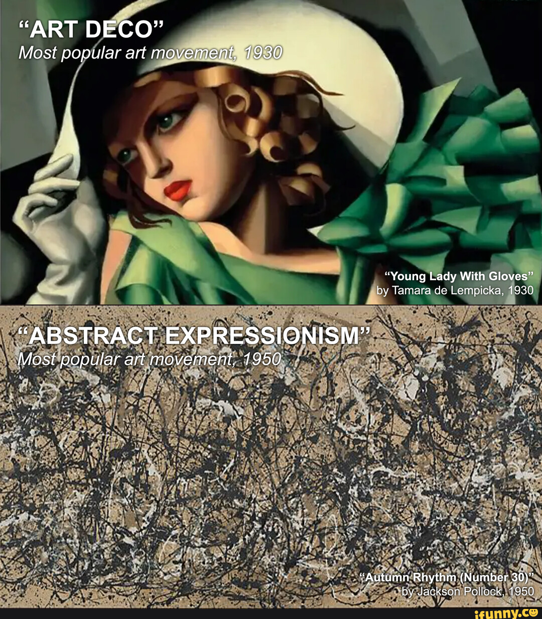 "ART DECO" Most popular art movement, 1930 "Young Lady With Gloves" by ...