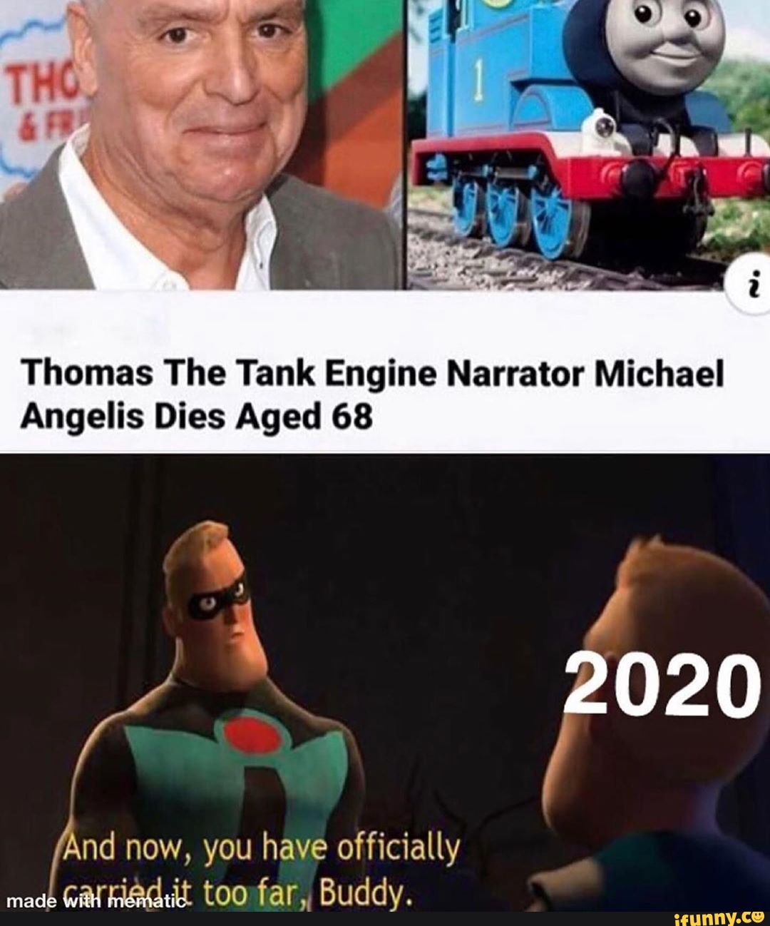 Thomas The Tank Engine Narrator Michael Angelis Dies Aged 68 2020 And ...