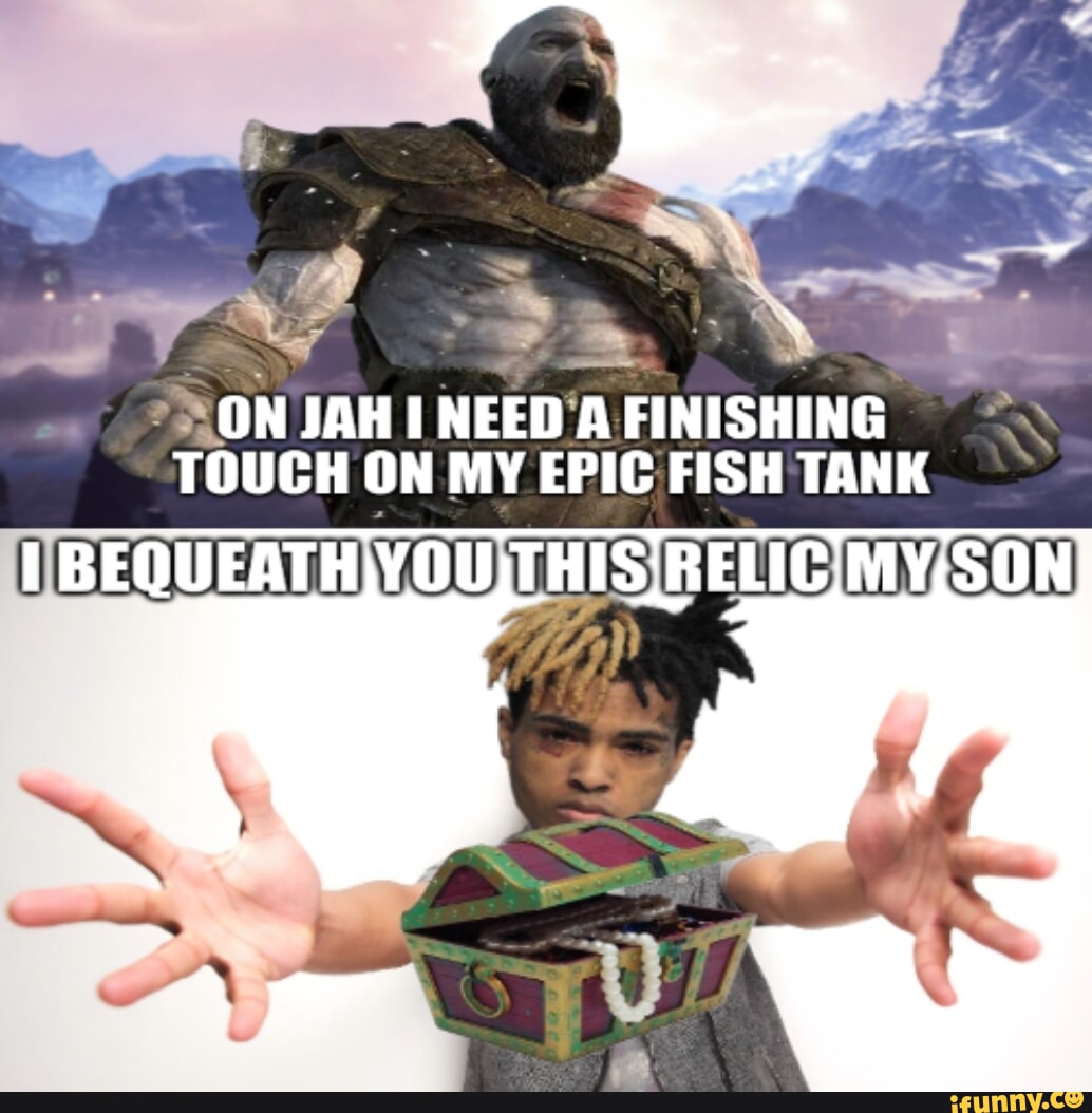 ON JAH I NEED A FINISHING TOUCH ON MY EPIC FISH TANK I MYSON - iFunny