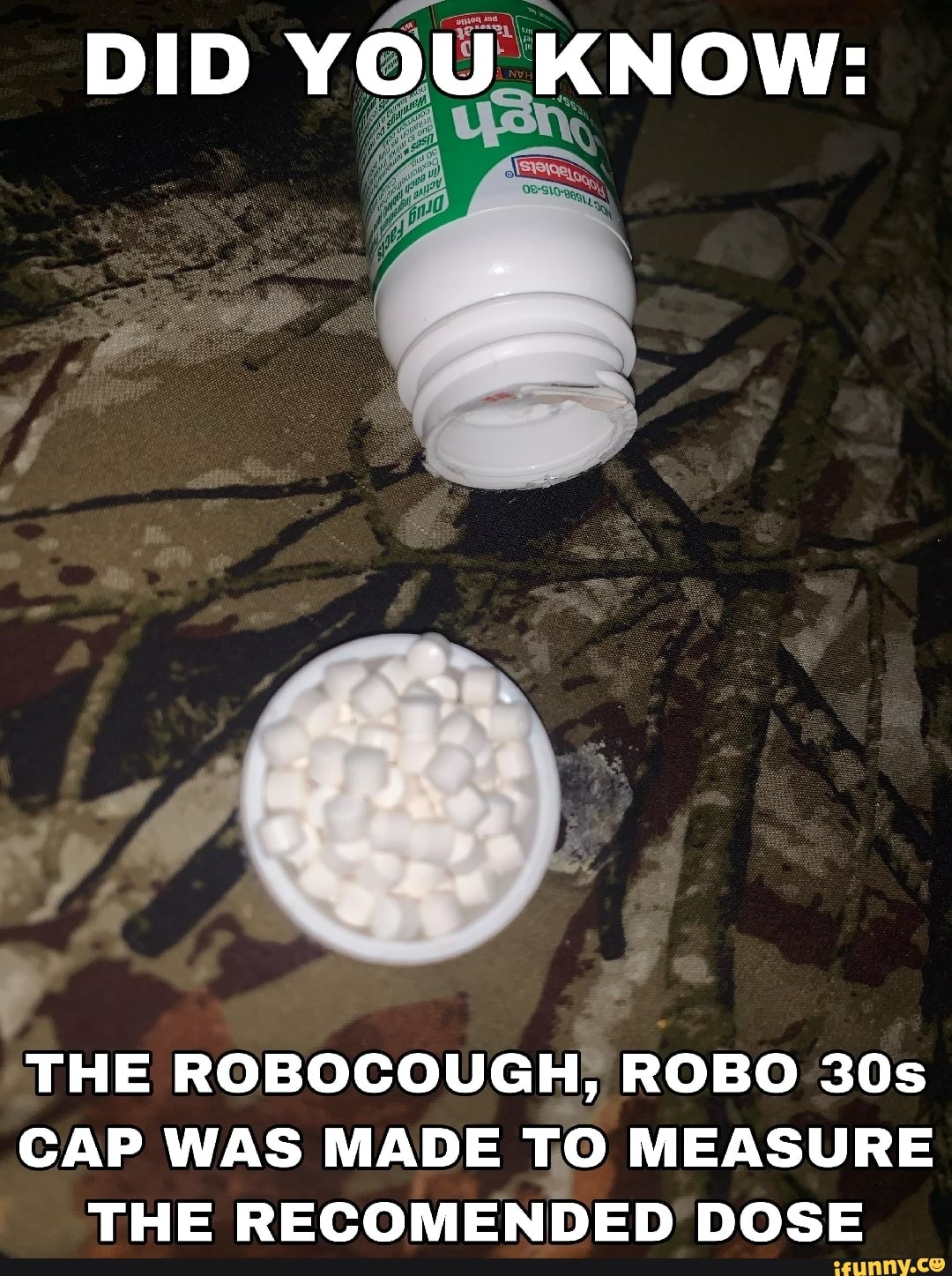 DID YOU KNOW: THE ROBOCOUGH, ROBO CAP WAS MADE TO MEASURE THE ...