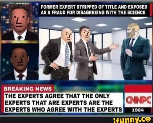 FORMER EXPERT STRIPPED OF TITLE AND EXPOSED AS A FRAUD FOR DISAGREEING ...