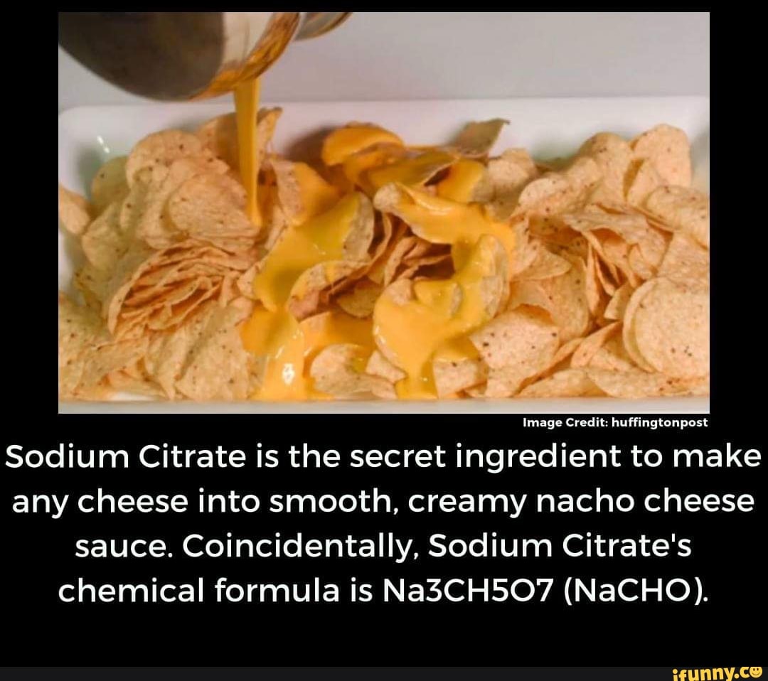 Image Credit: huffingtonpost Sodium Citrate is the secret ingredient to ...