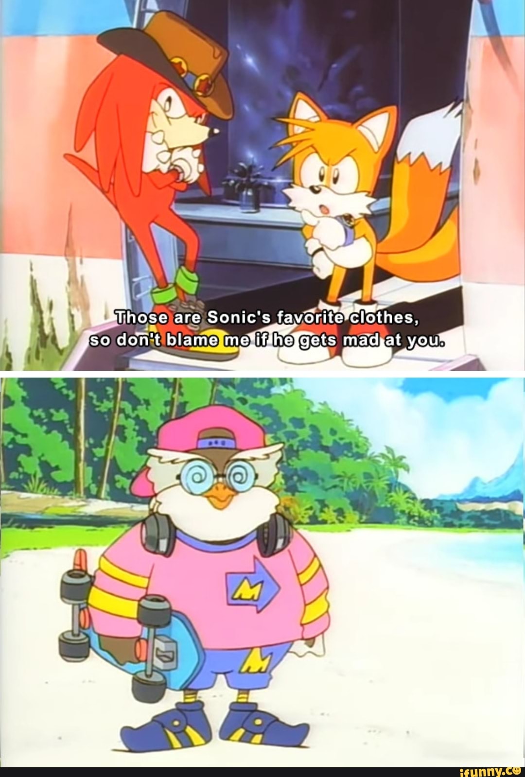 Tihosejare Sonic's favorite¥clothes, - iFunny