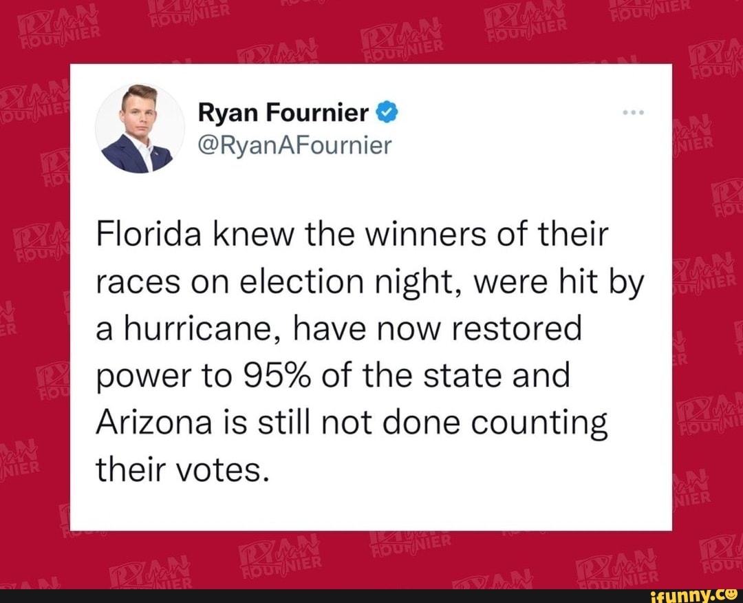 Ryan Fournier @ Ne @RyanAFournier Florida knew the winners of their ...