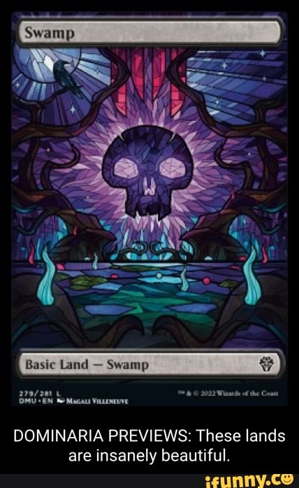Basic Land - Swamp 2022 of the MU Re Macaus DOMINARIA PREVIEWS: These ...