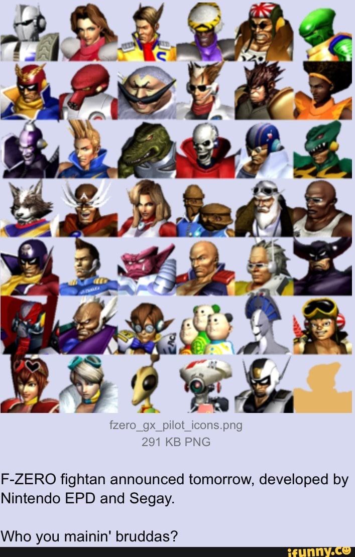 Fzero_gx_pilot_icons.png 291 KB PNG F-ZERO fightan announced tomorrow ...