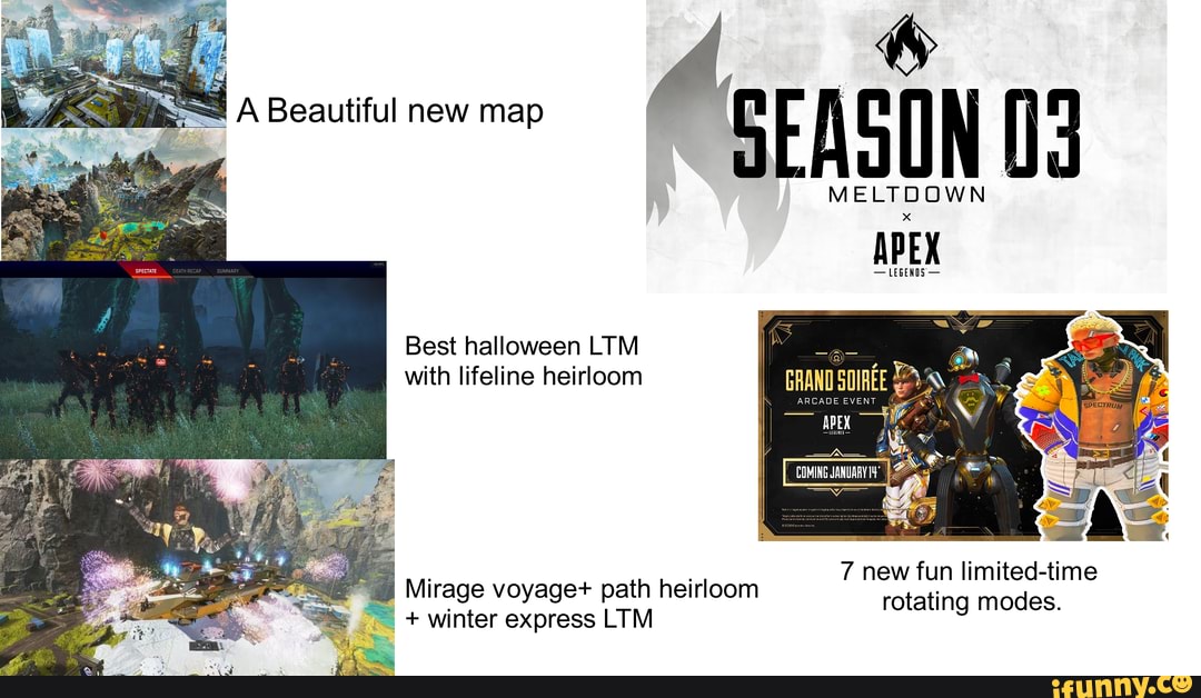 A Beautiful new map MELTDOWN APEX - LEGENDS - Best halloween LTM with ...
