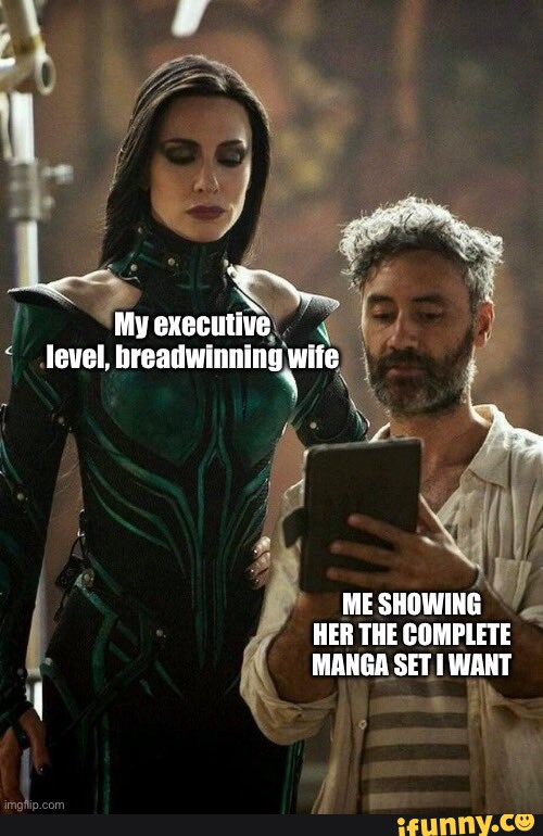 Myexecutive fevel, breadwinning wite ME SHOWING HER THE COMPLETE MANGA ...