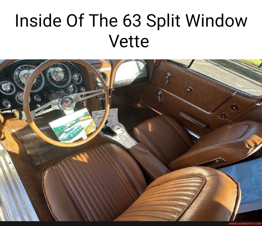 Inside Of The 63 Split Window Vette - America’s best pics and videos