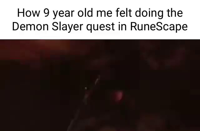 Slayer Meme Runescape