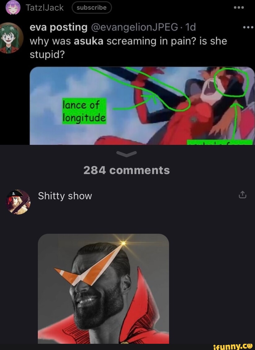 TatzlJack ( subscribe eva posting @evangelionJPEG - id why was asuka ...