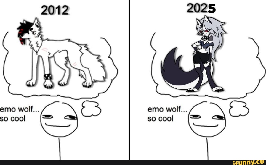 2012 Mn\ emo wolf... emo wolf... so cool so cool - iFunny