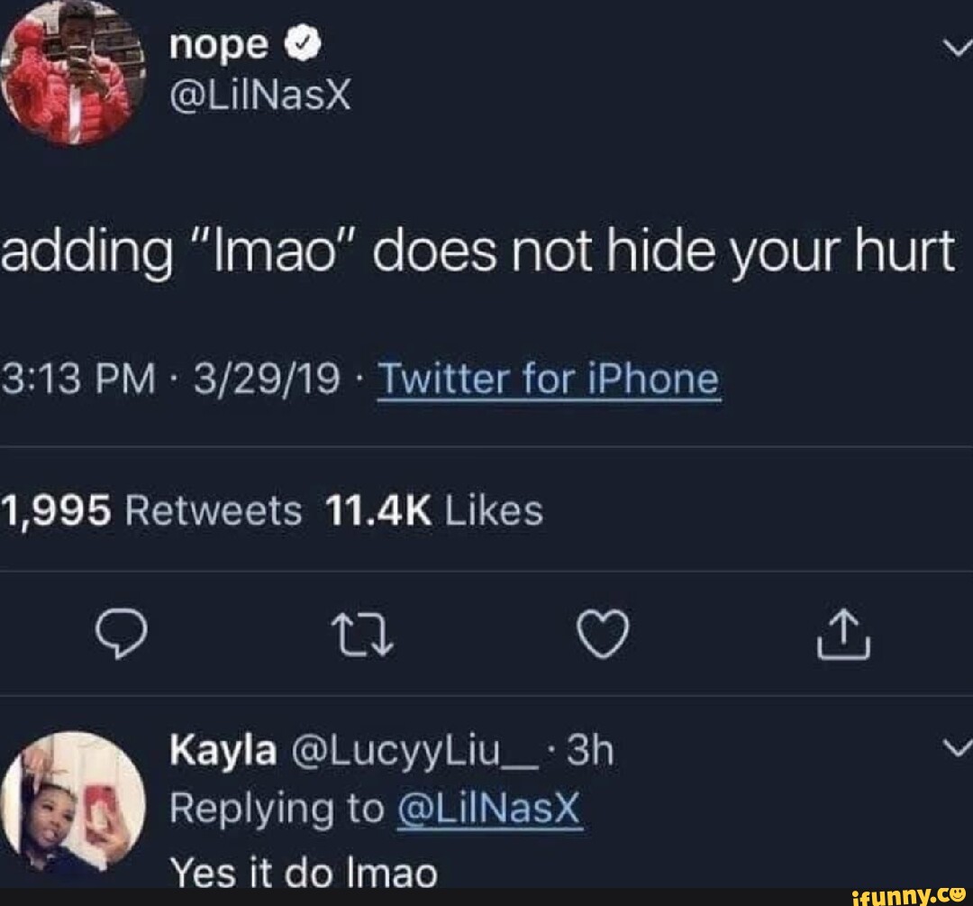 Nope @ @LilINasX adding Nope @ @LilINasX adding