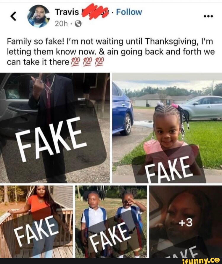 Fake Family Meme