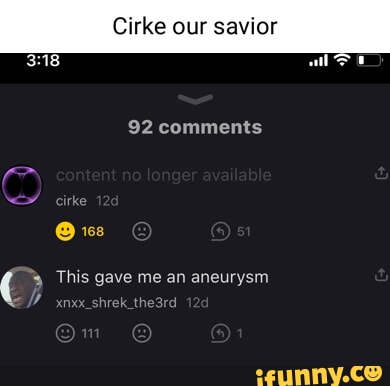 Cirke our savior 92 comments cirke ( This gave me an aneurysm xnxx ...