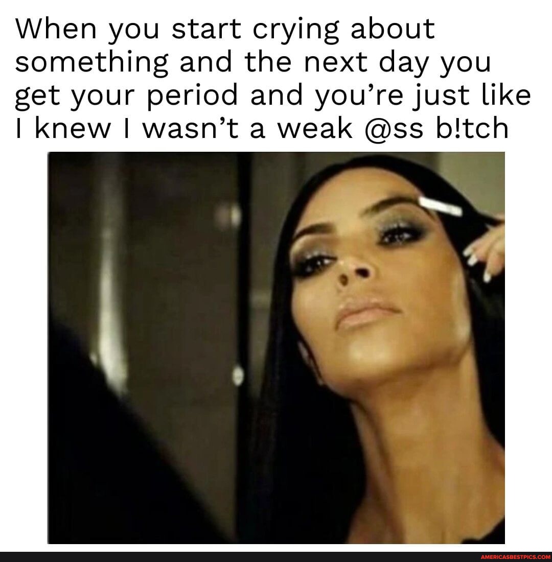 Phew, false alarm - When you start crying about something and the next ...