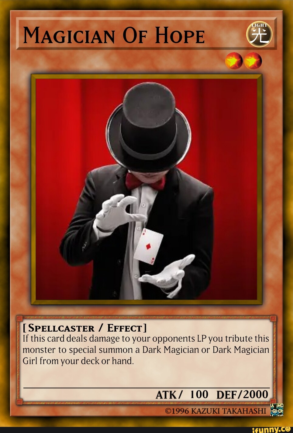 Yugioh White Magical Hat