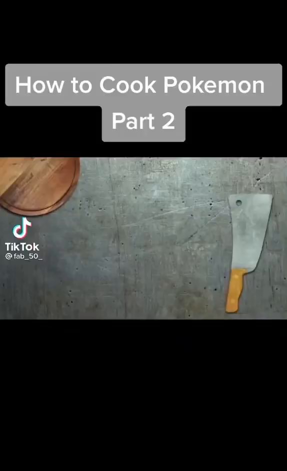 How to Cook Pokemon Part 2 TikTok - )