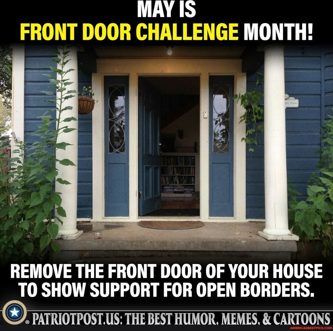 FRONT DOOR CHALLENGE MONTH! I REMOVE THE FRONT DOOR OF YOUR HOUSE TO ...