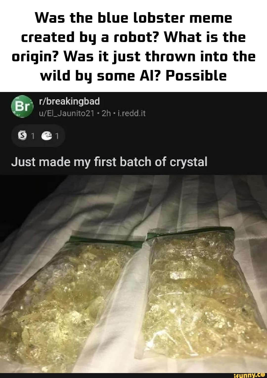 Was the blue lobster meme created by a robot? What is the origin? Was ...