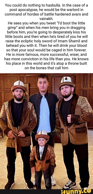 Hasbulla memes. Best Collection of funny Hasbulla pictures on iFunny