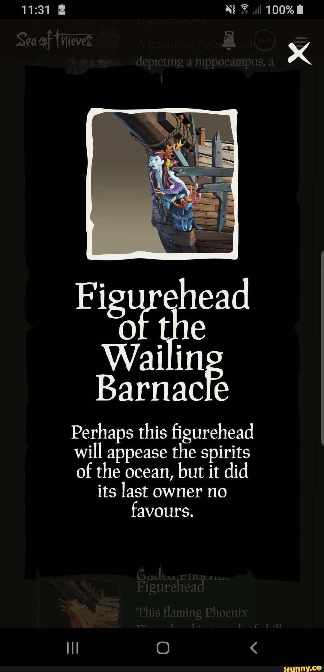 Very rare Figurehead, was a limited addition during a Winter season ...