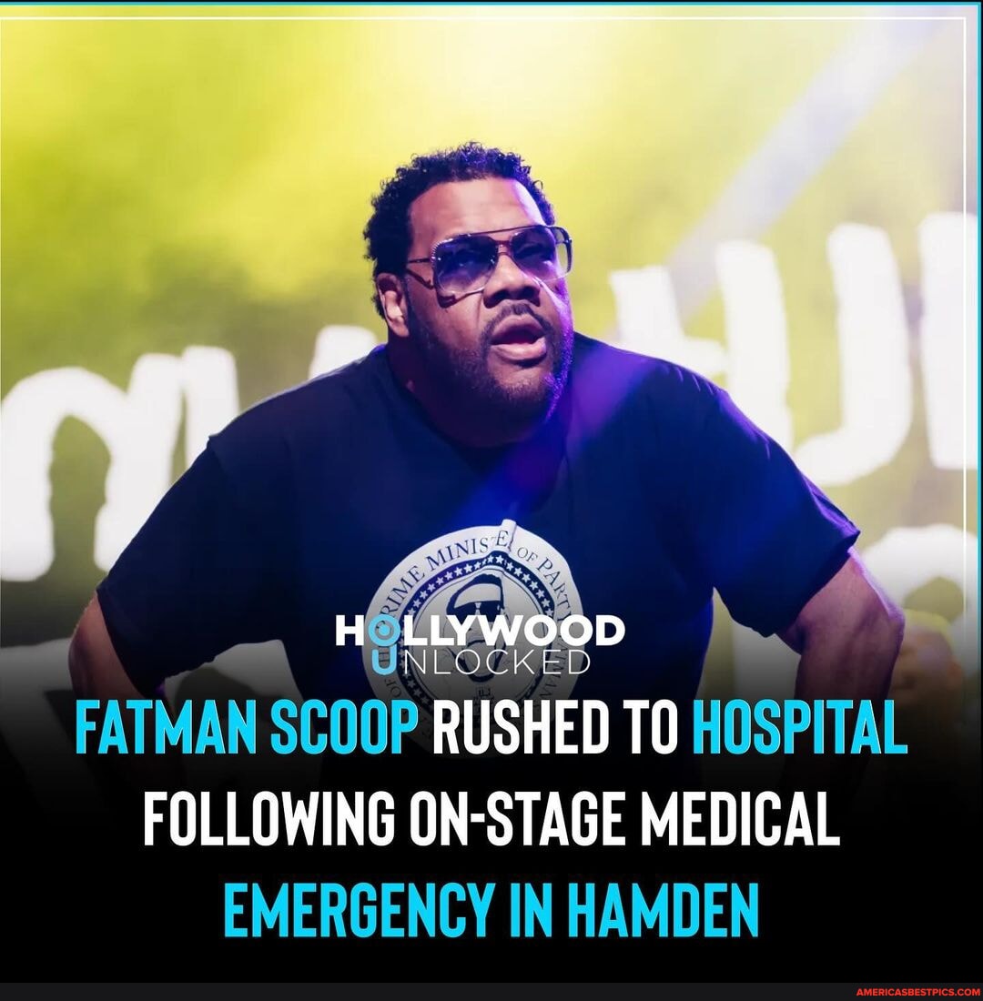 #Prayers: #FatmanScoop reportedly fainted on stage and needed CPR ...