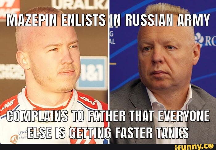 Nikita_mazepin memes. Best Collection of funny Nikita_mazepin pictures ...