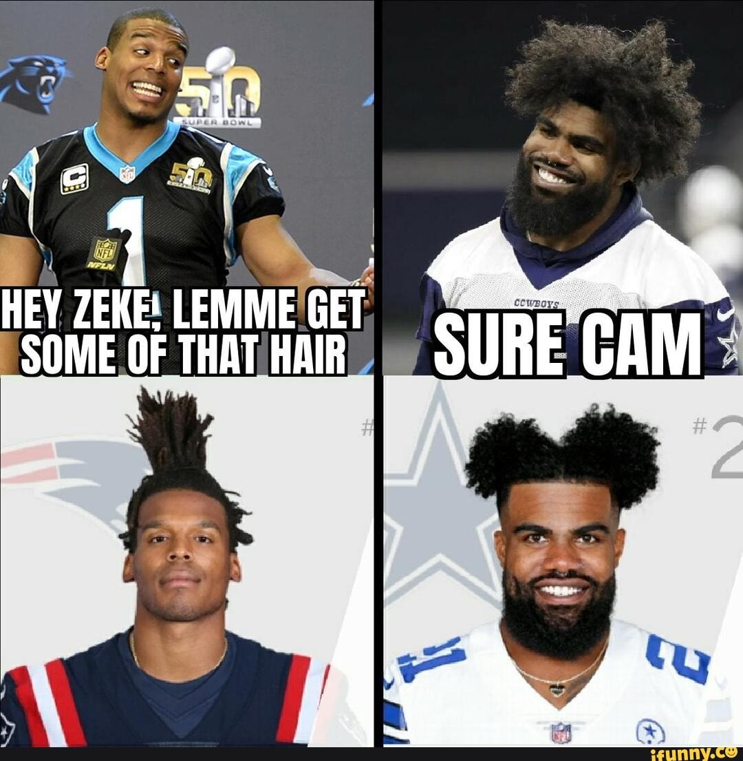 HEY ZEKE! LEMME GET SOME OF THAT HAIR - iFunny