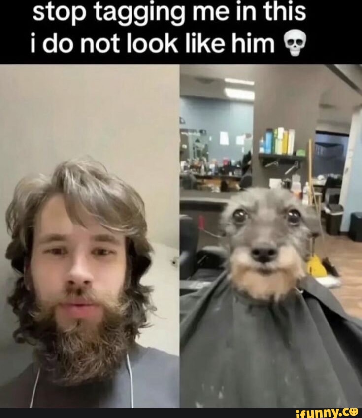 Stop tagging me in this i do not look like him - iFunny