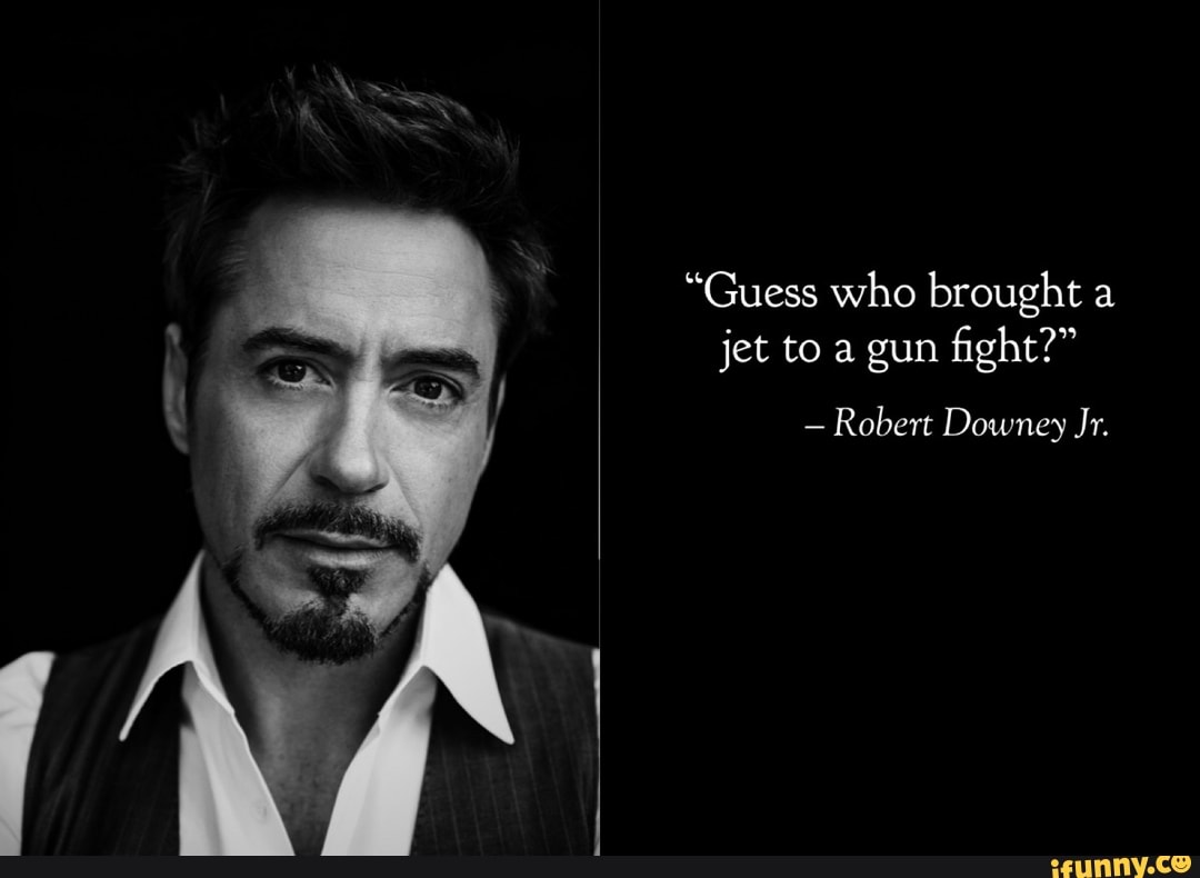 Gun Robert Downey Junior