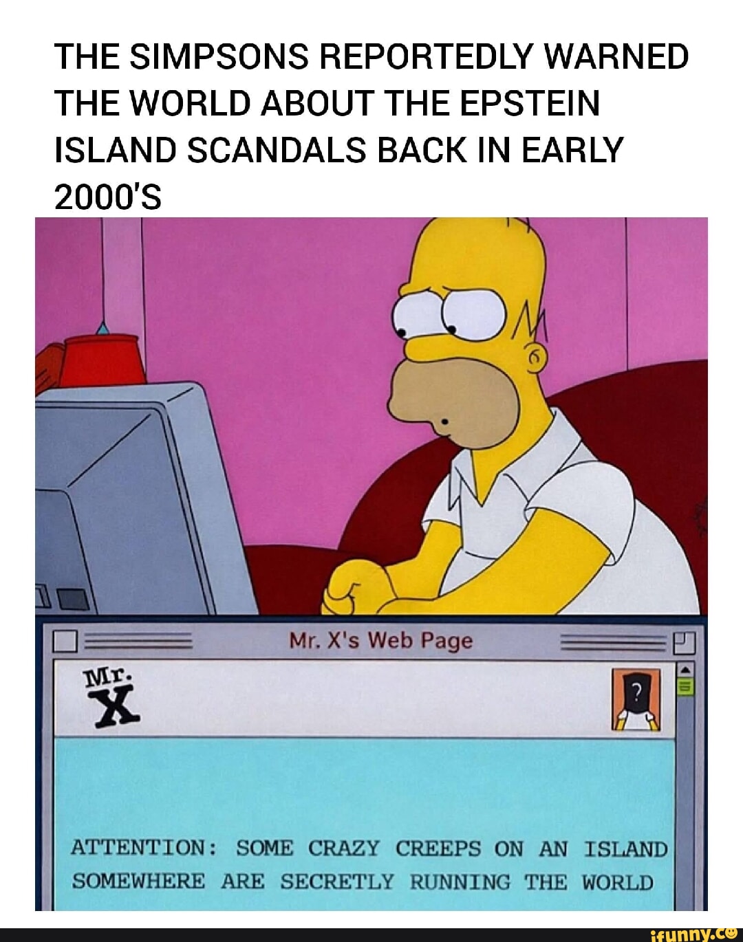 THE SIMPSONS REPORTEDLY WARNED THE WORLD ABOUT THE EPSTEIN ISLAND ...