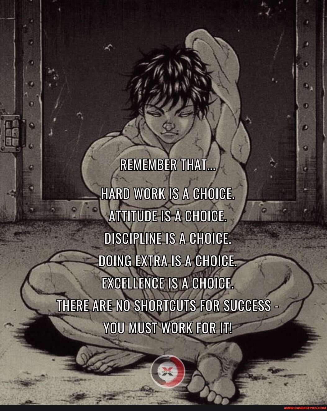 Dy REMEMBER THAT... HARD WORK IS A CHOICE. ATTITUDE IS A CHOICE ...