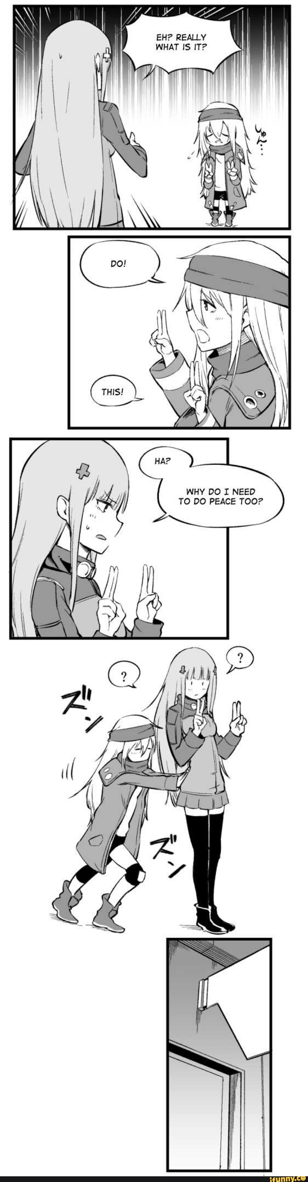 EH REALLY WHY DO I NEED TO DO PEACE TOO IFunny eh-really-why-do-i-need-to-do-peace-too-ifunny