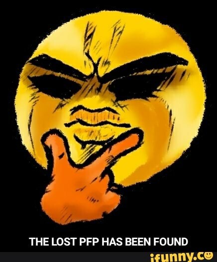 THE LOST PFP HAS BEEN FOUND - THE LOST PFP HAS BEEN FOUND - iFunny