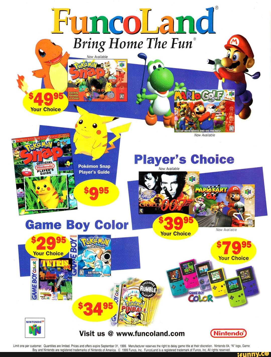 FuncoLand Bring Home The Fun Now Available Your Choice Now Available ...